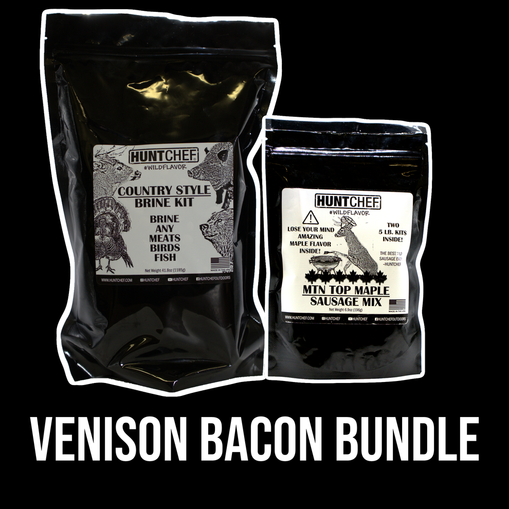 Venison Bacon Bundle – HuntChef Inc.